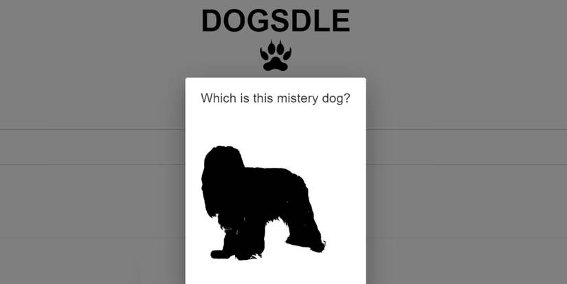 Wordle Clone Dogsdle is About Guessing Dog Breeds