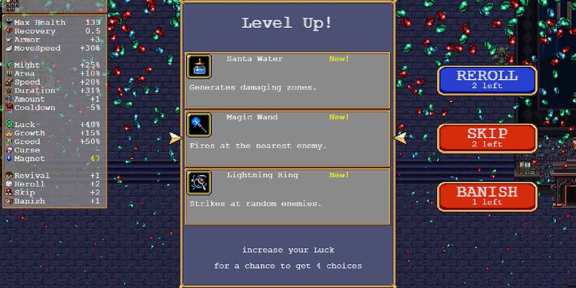 Vampire Survivors: Best Build For The Gallo Tower Stage