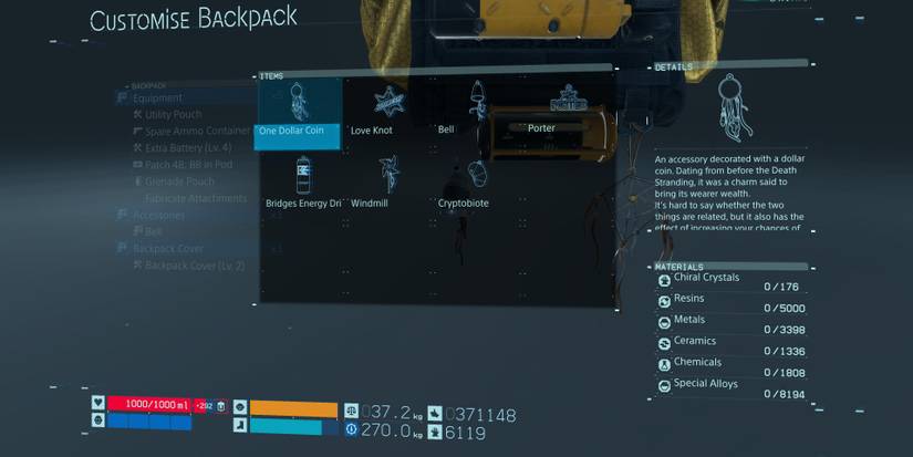 Death Stranding Director's Cut: The Best Backpack Setup