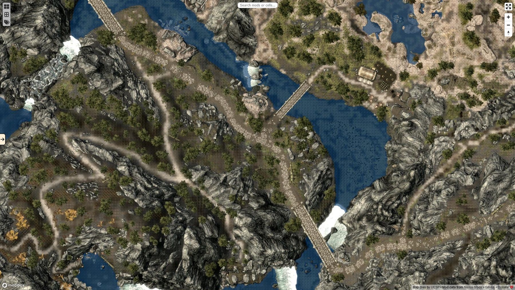 Skyrim Map Visualizes All Mods for The Game