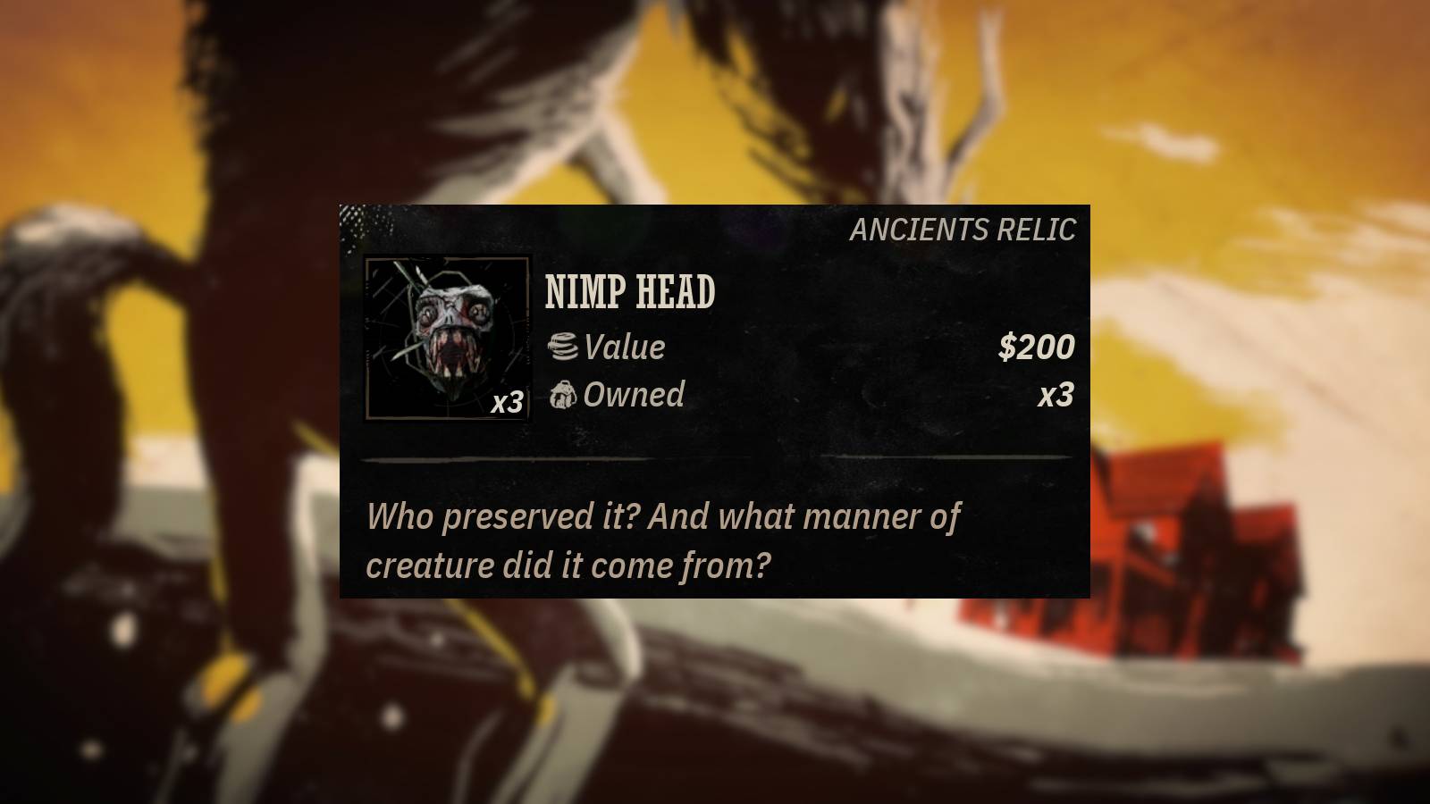 Weird West: What to Do With Nimp Heads