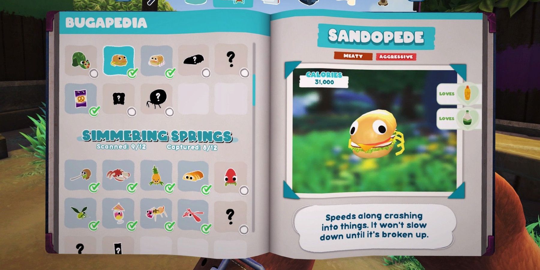 Bugsnax: How to Catch a Sandopede