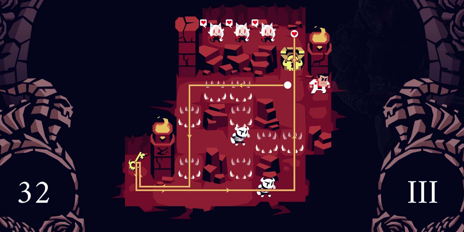 Helltaker is a Good Example Why More Games Should Let Players Skip Puzzles