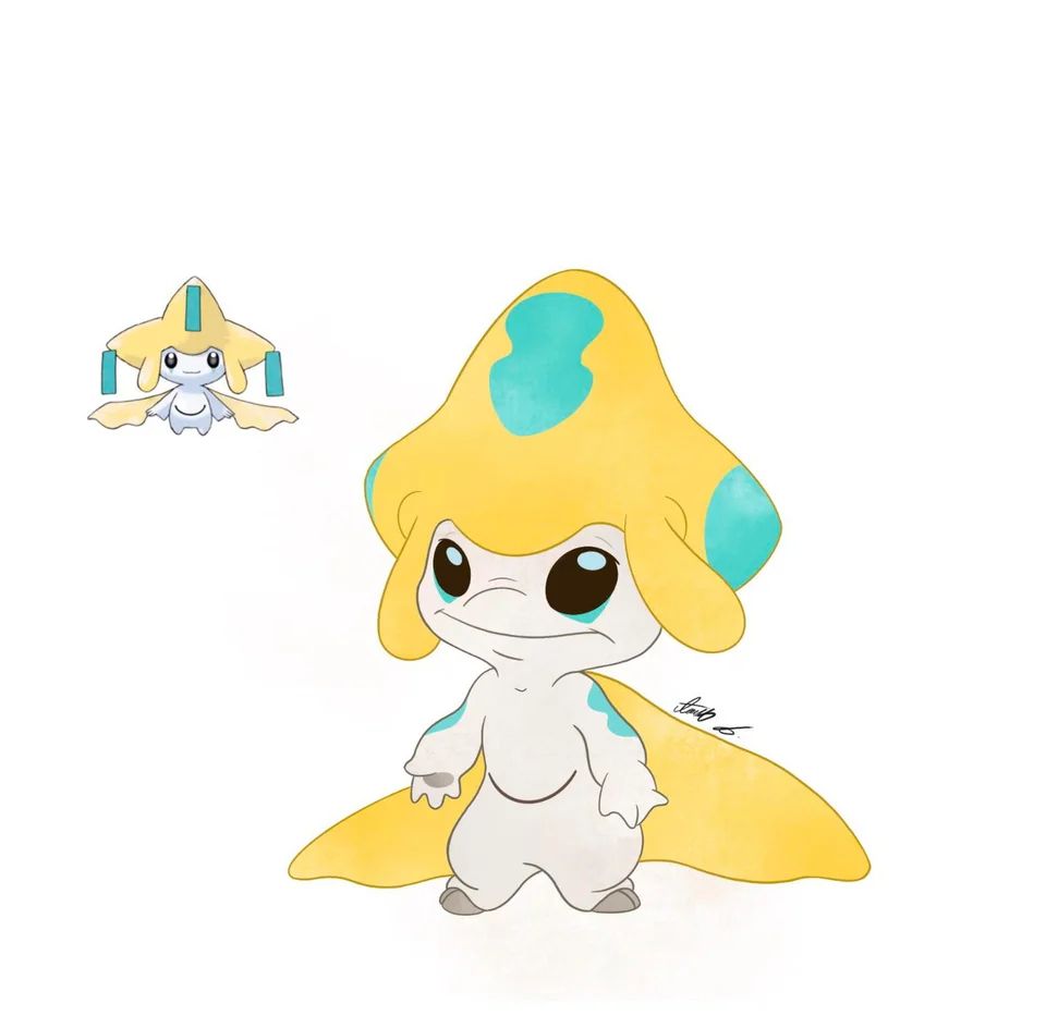 Fan Art Combines Pokemon and Lilo and Stitch