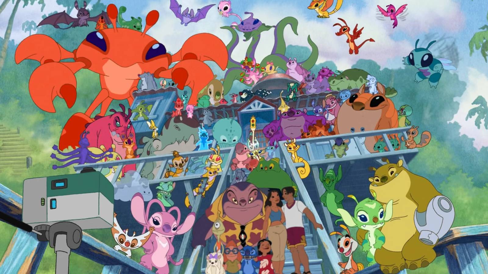 Fan Art Combines Pokemon and Lilo and Stitch