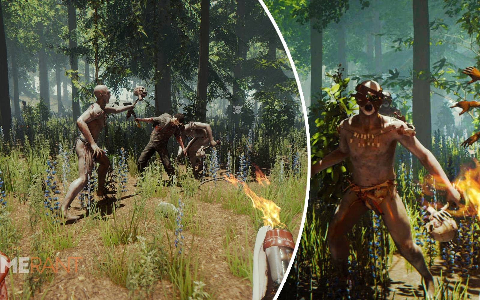 the forest cannibal tracker