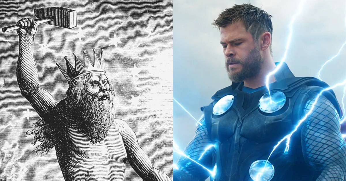 Norse God Thor And Loki