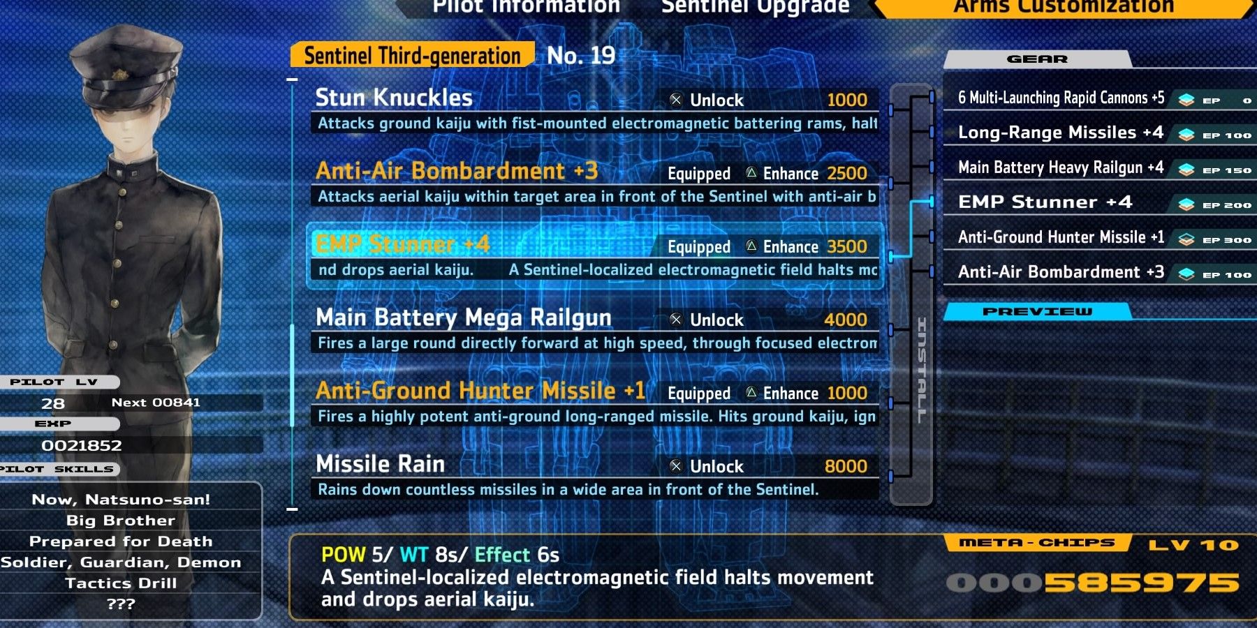 13 Sentinels: Aegis Rim - Best Things To Buy With Meta-Chips