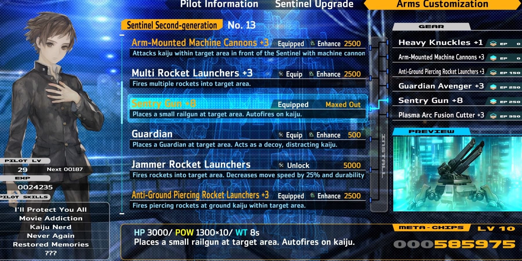 13 Sentinels: Aegis Rim - Best Things To Buy With Meta-Chips