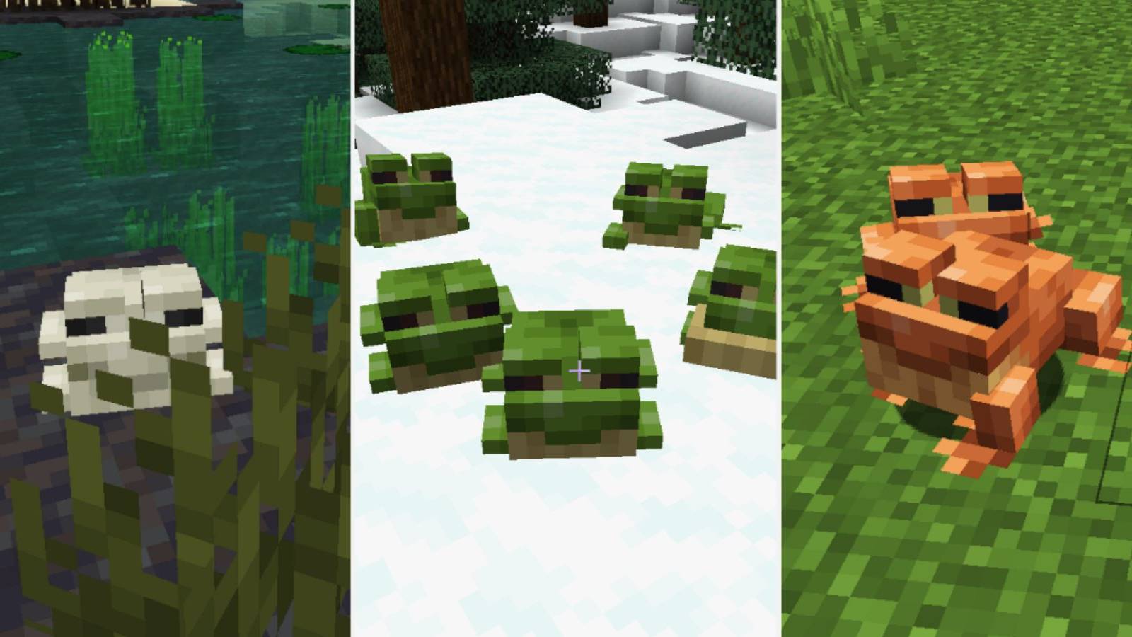 Minecraft: How to Breed Frogs