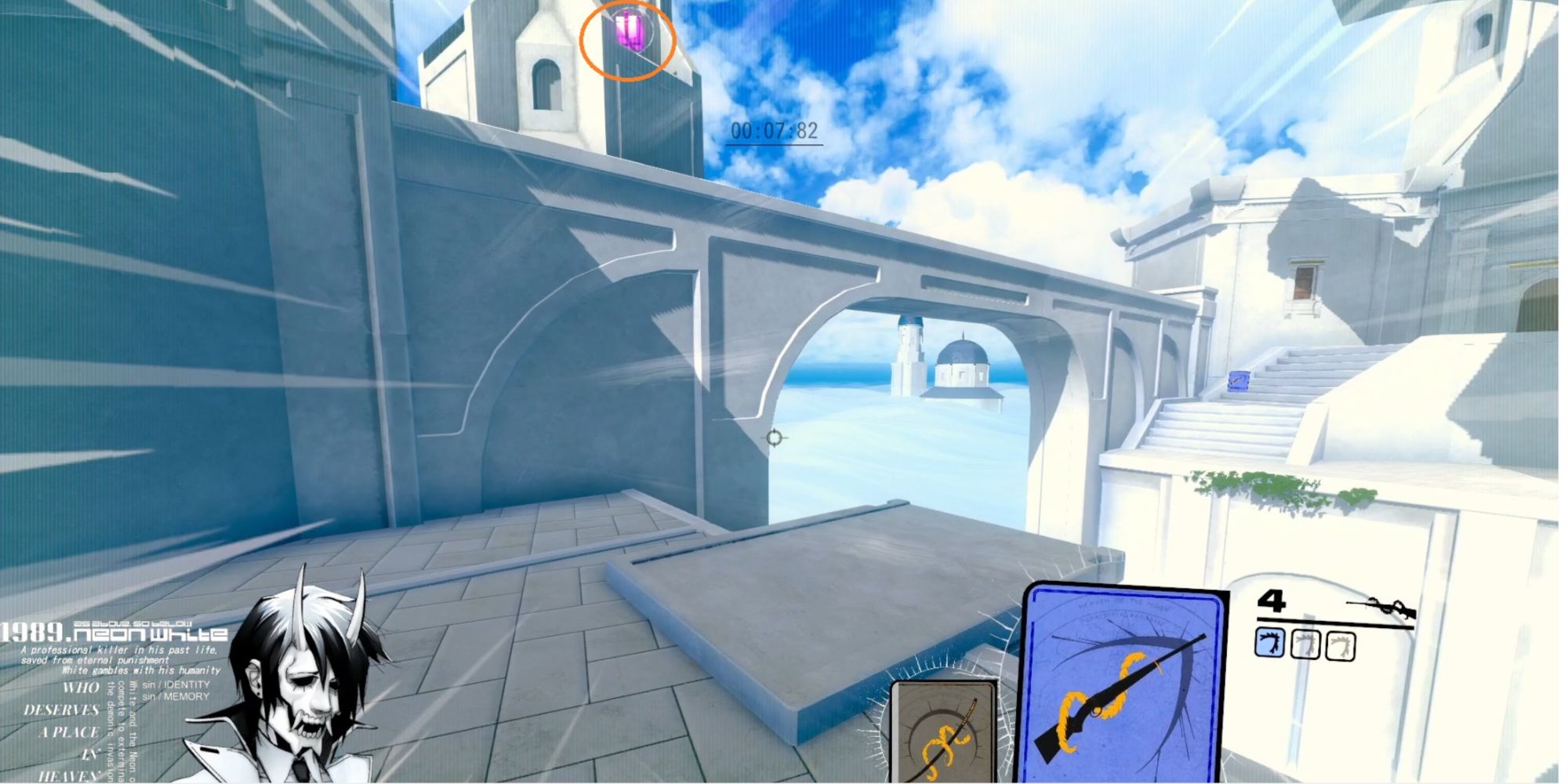 Neon White: All Gift Locations In Mission 2 - Killer Inside