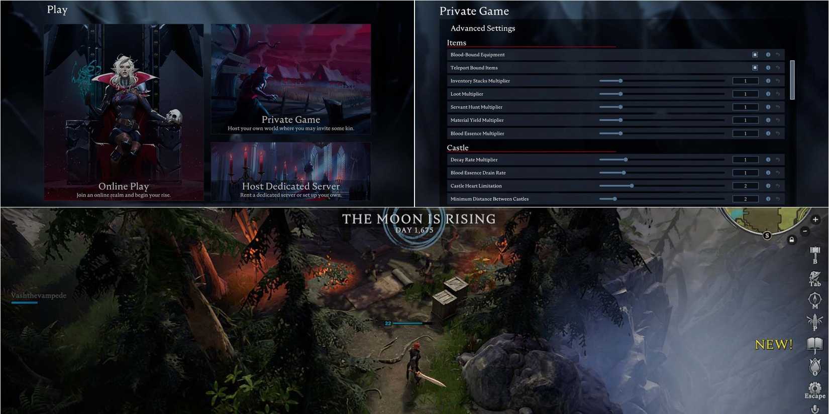 How to Delete a Character in V Rising