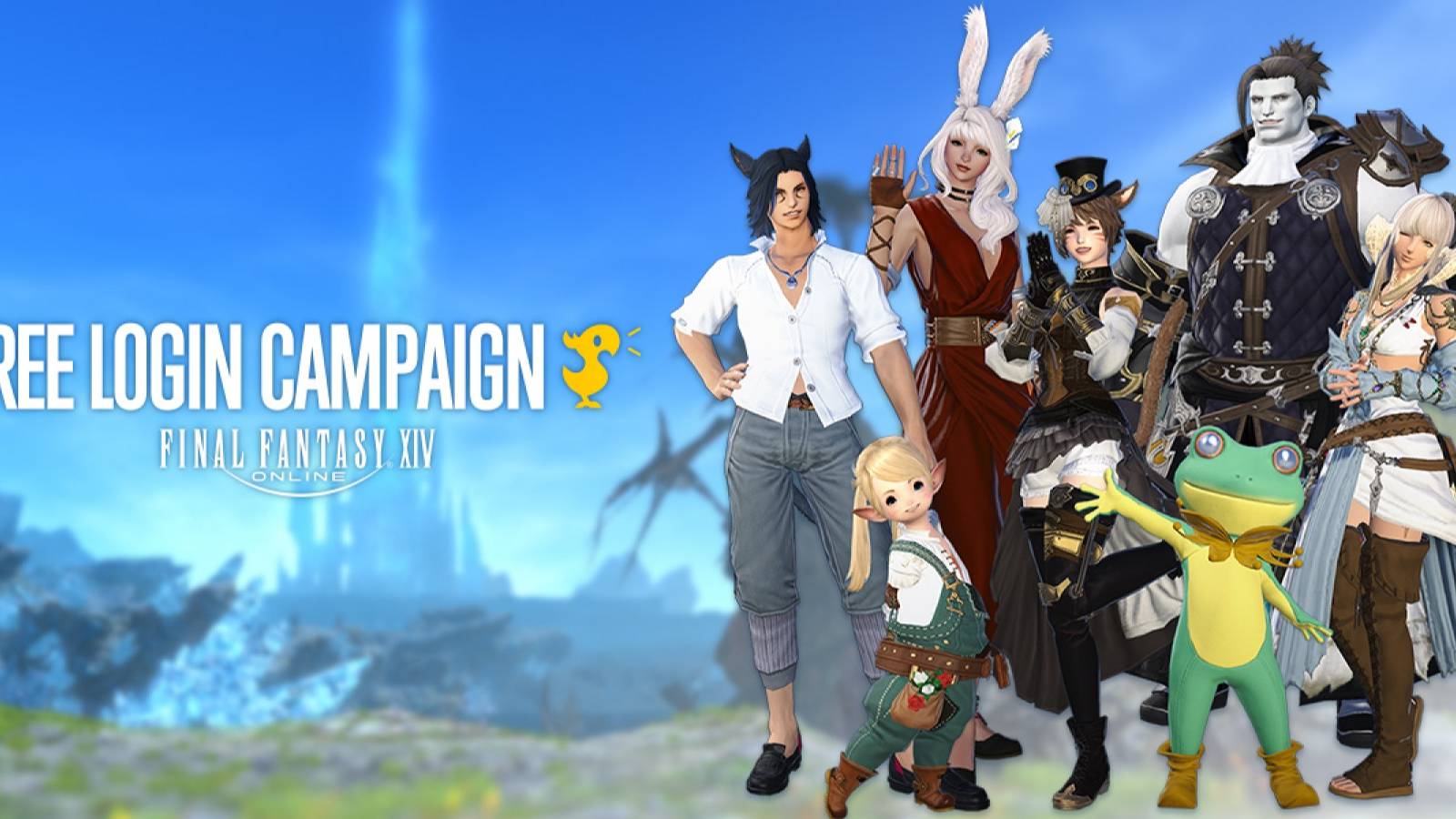 Final Fantasy 14 Begins Free Login Campaign