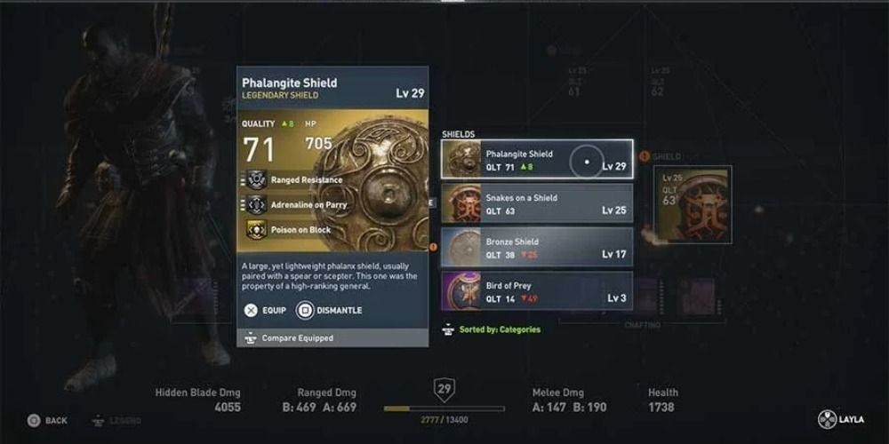 Assassin's Creed Origins Best Shields