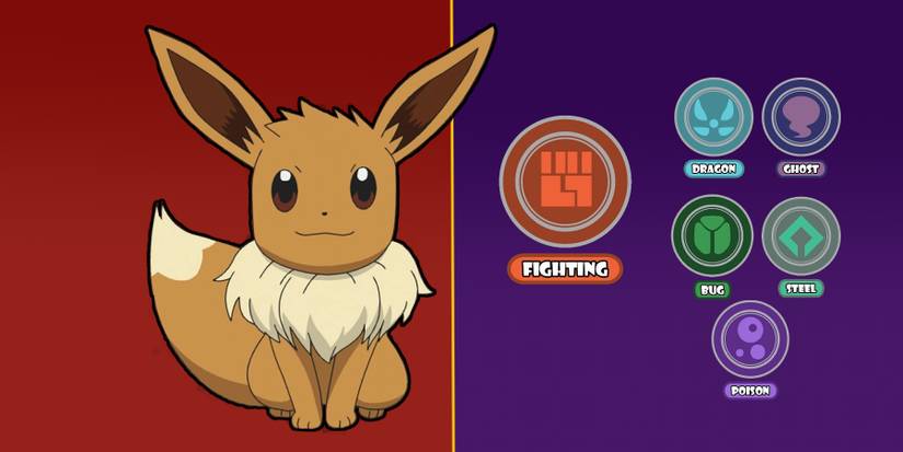 fighting eevee type
