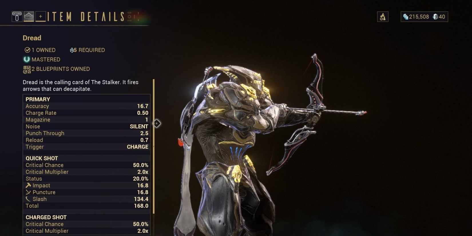 Warframe: Best Bows, Ranked