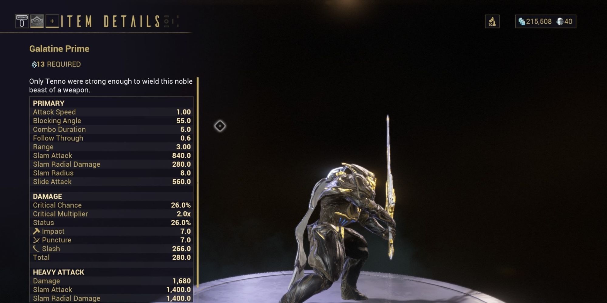 Warframe: 6 Best Heavy Blades, Ranked