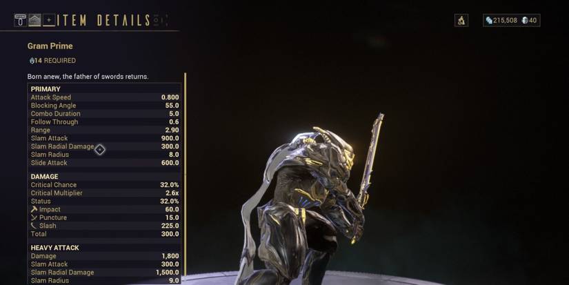 Warframe: 6 Best Heavy Blades, Ranked