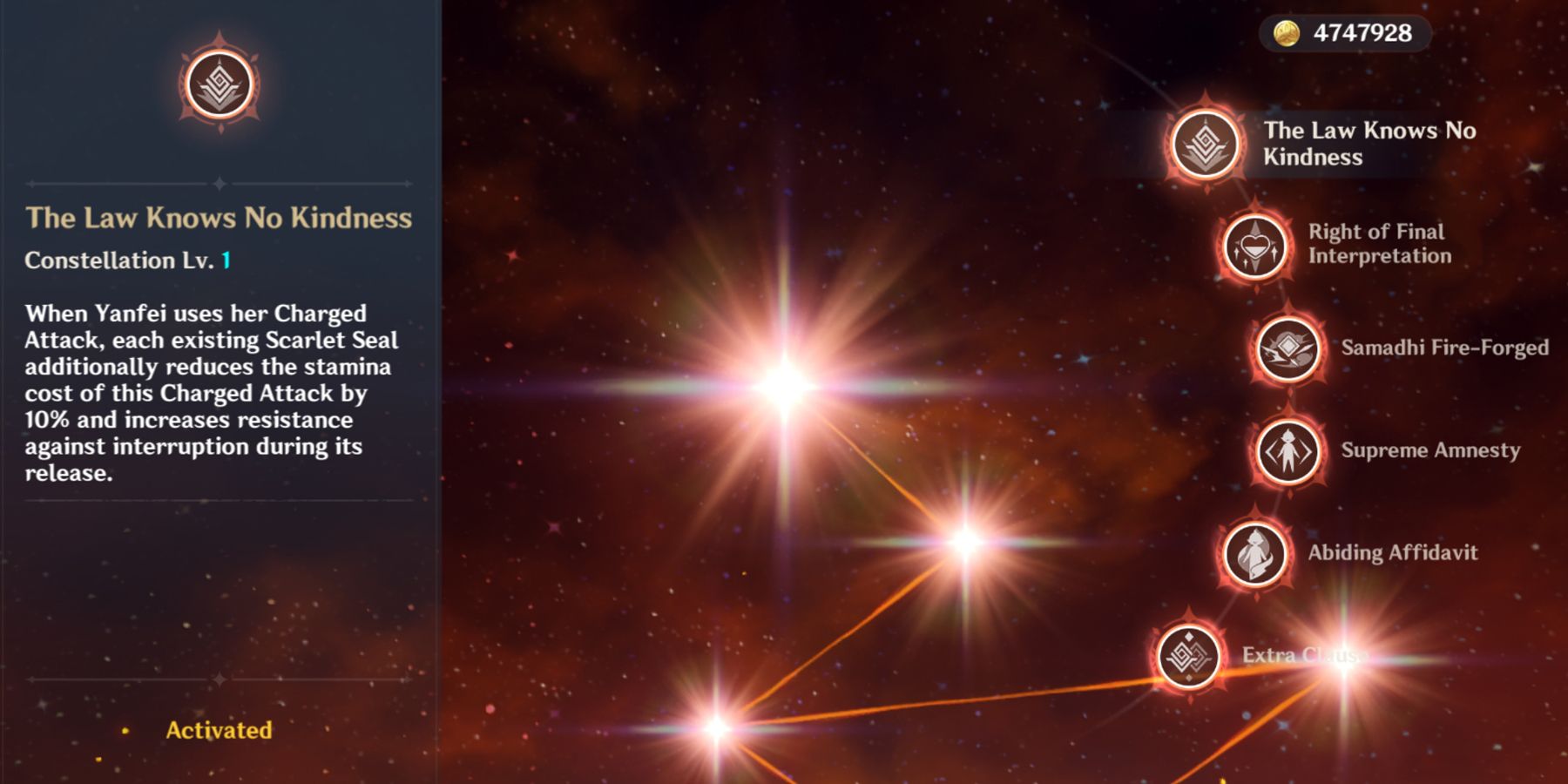 Yanfei Constellation Guide - Genshin Impact