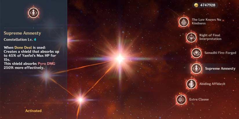 Yanfei Constellation Guide - Genshin Impact