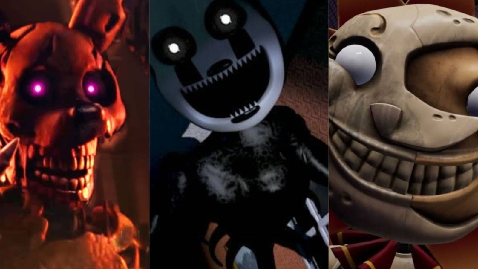 Scariest Five Nights At Freddy's Animatronics