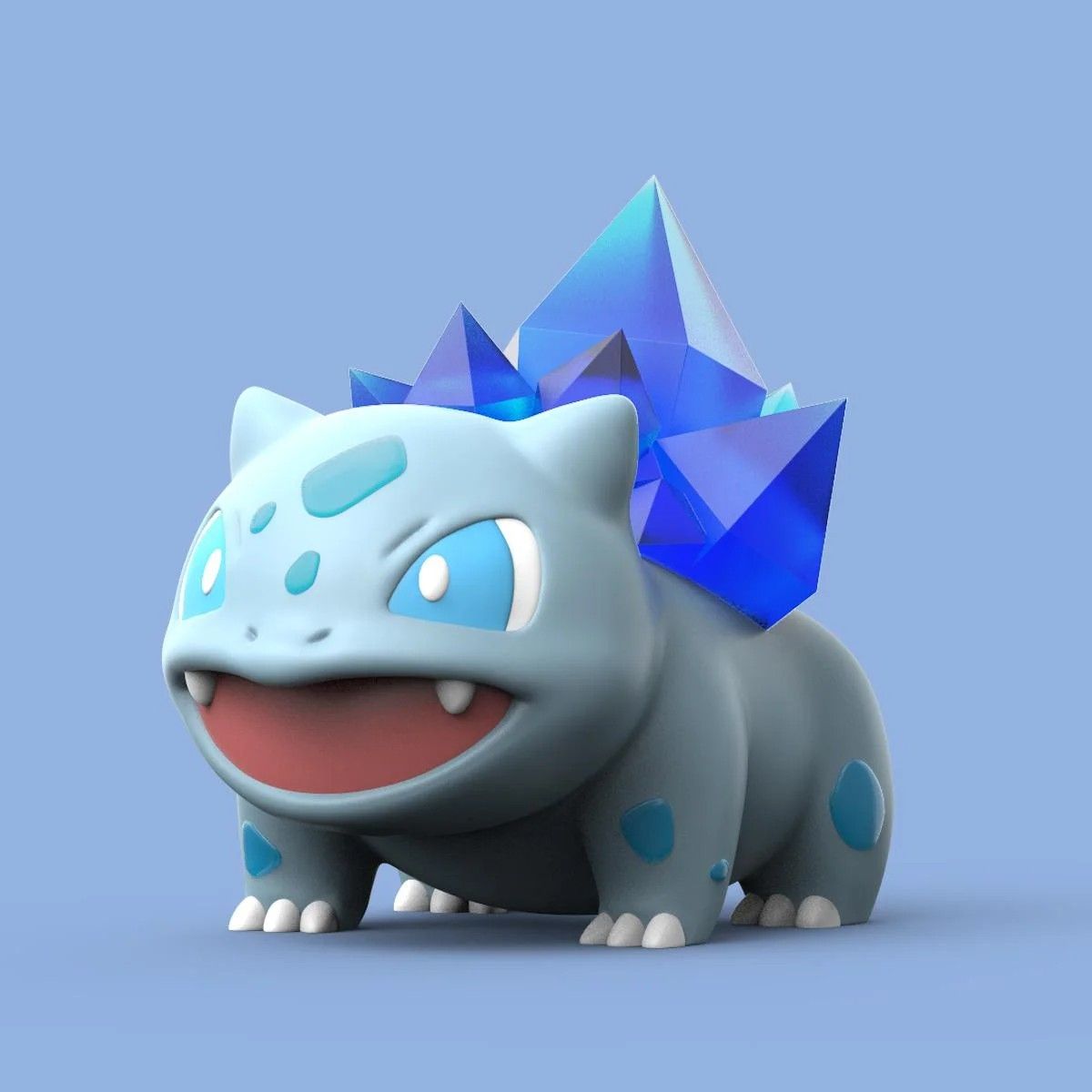Pokemon Fan Designs Crystal Version of Bulbasaur