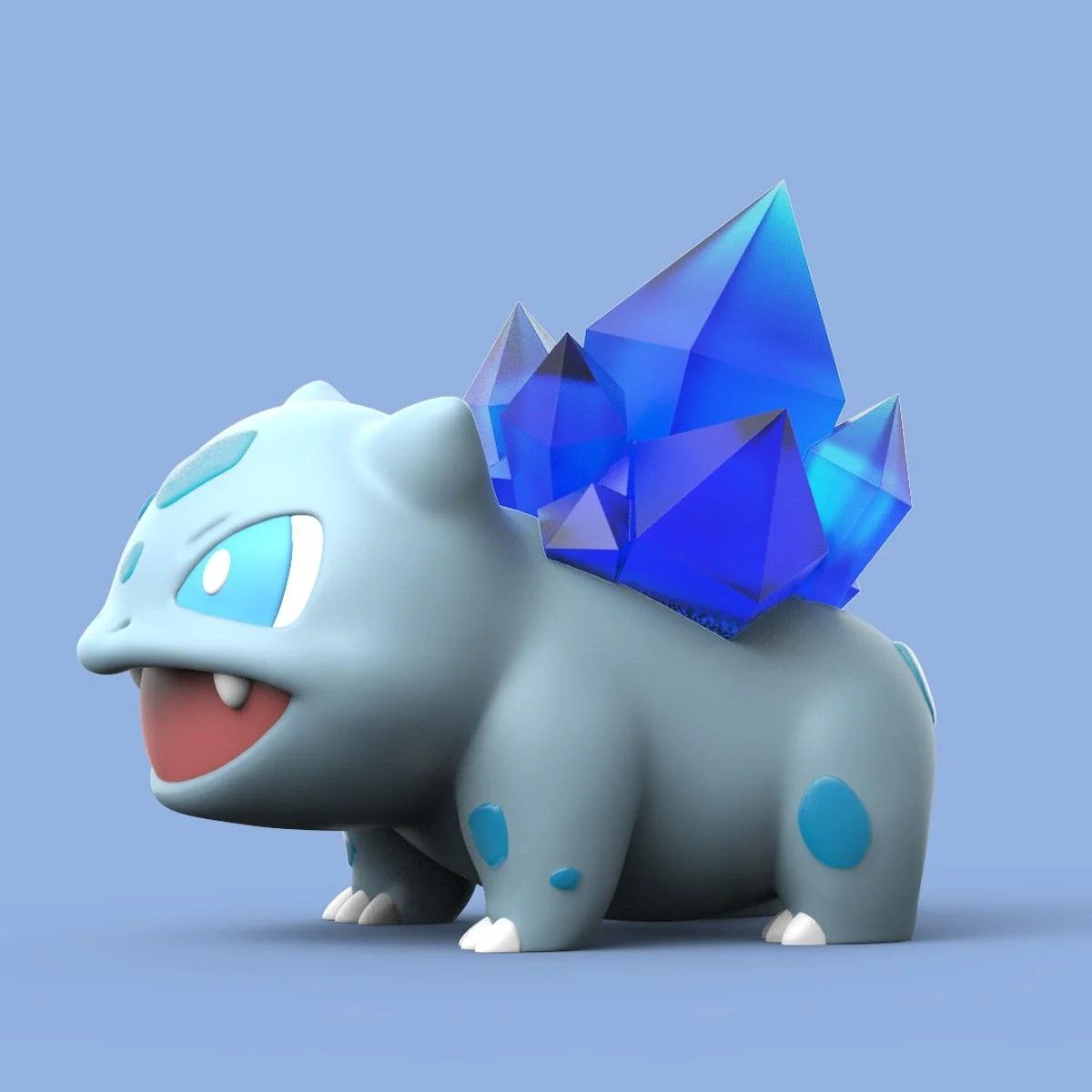 Pokemon Fan Designs Crystal Version of Bulbasaur