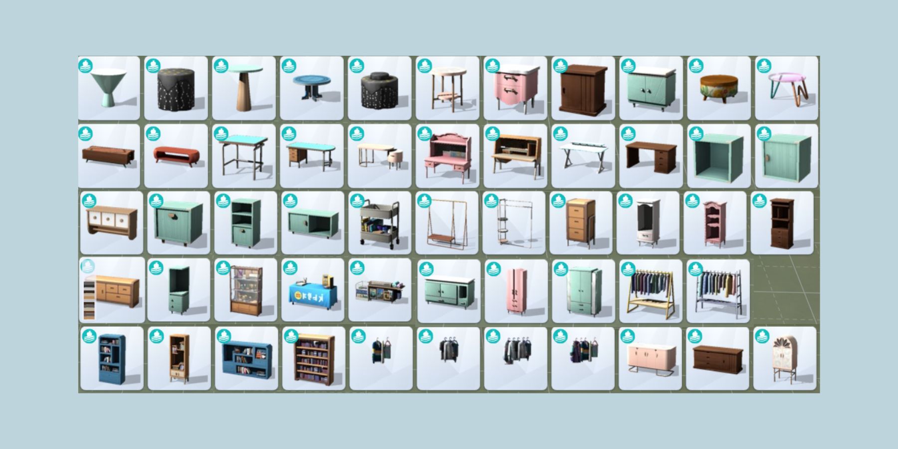 The Sims 4: High School Years - Build/Buy Items