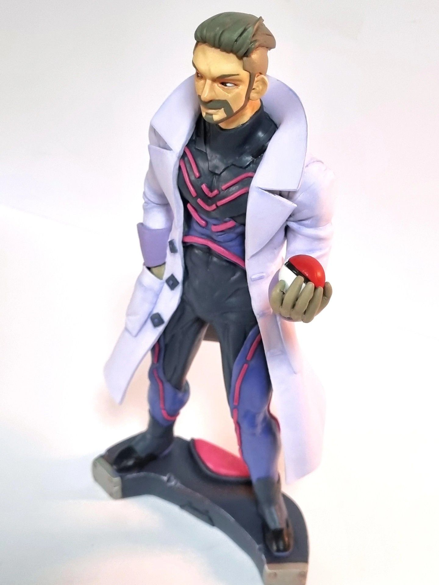 Pokemon Scarlet and Violet Fan Designs Their Own Professor Turo Figure