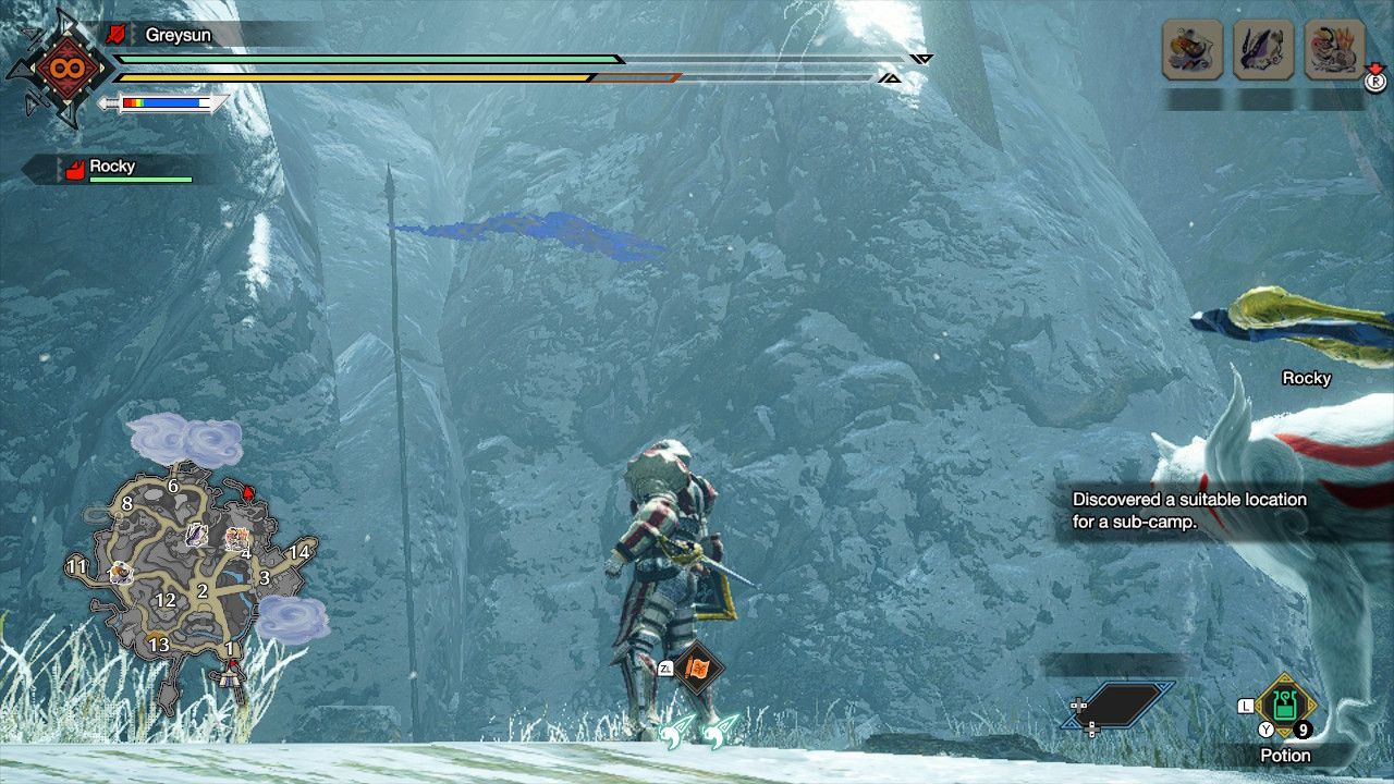 Monster Hunter Rise: Sunbreak - Citadel Sub-Camp Location