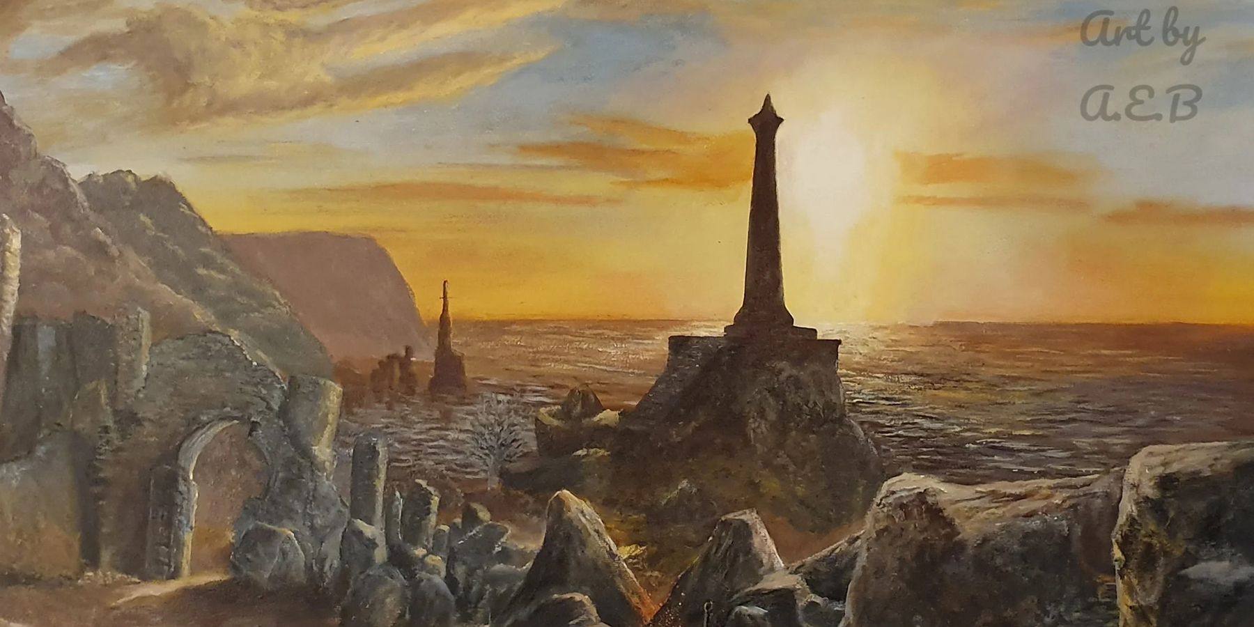 Dark Souls 2 Fan Shows Off Incredible Paintings of Majula