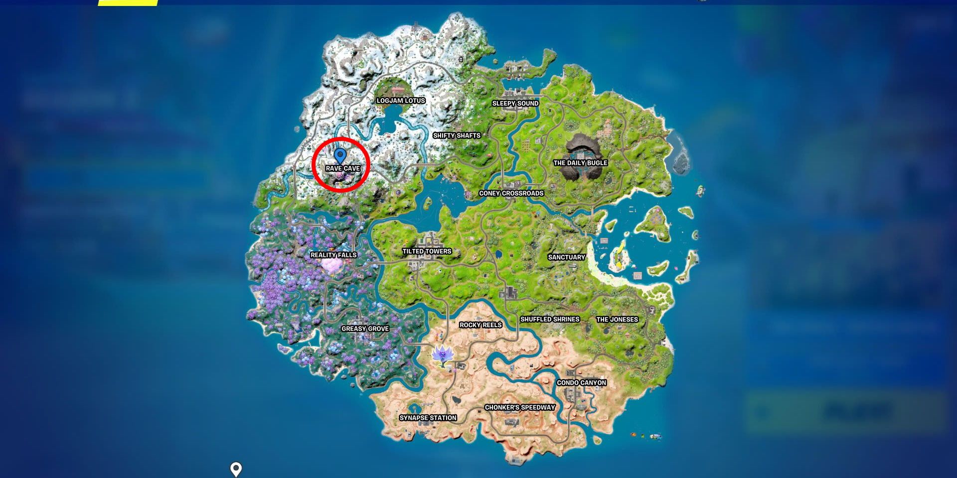 Fortnite: How to Stop the Music at Rave Cave