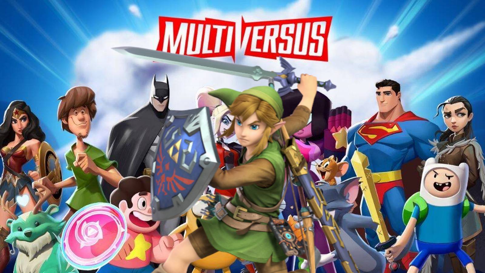MultiVersus Fan Mods the Game to Add Link From Super Smash Bros.