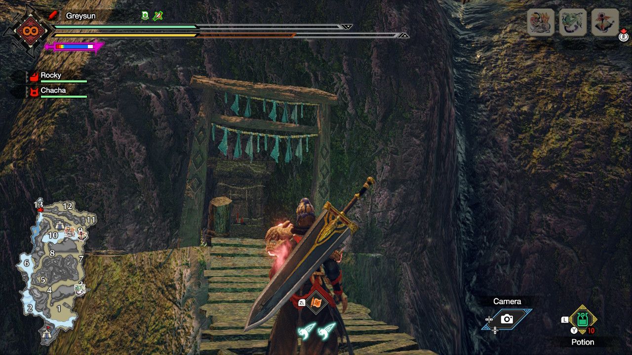 Monster Hunter Rise: All Shrine Ruins Relic Record Message Locations