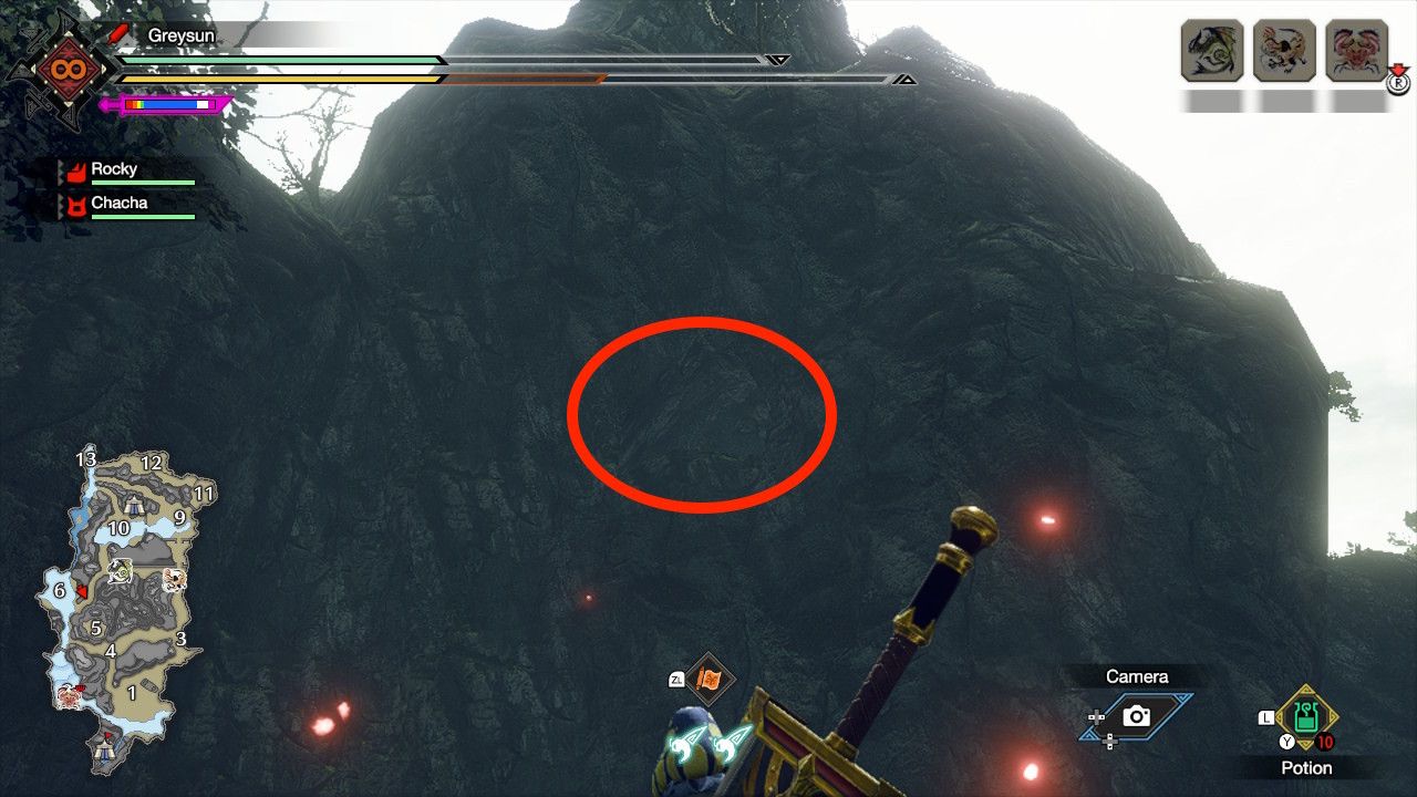 Monster Hunter Rise: All Shrine Ruins Relic Record Message Locations