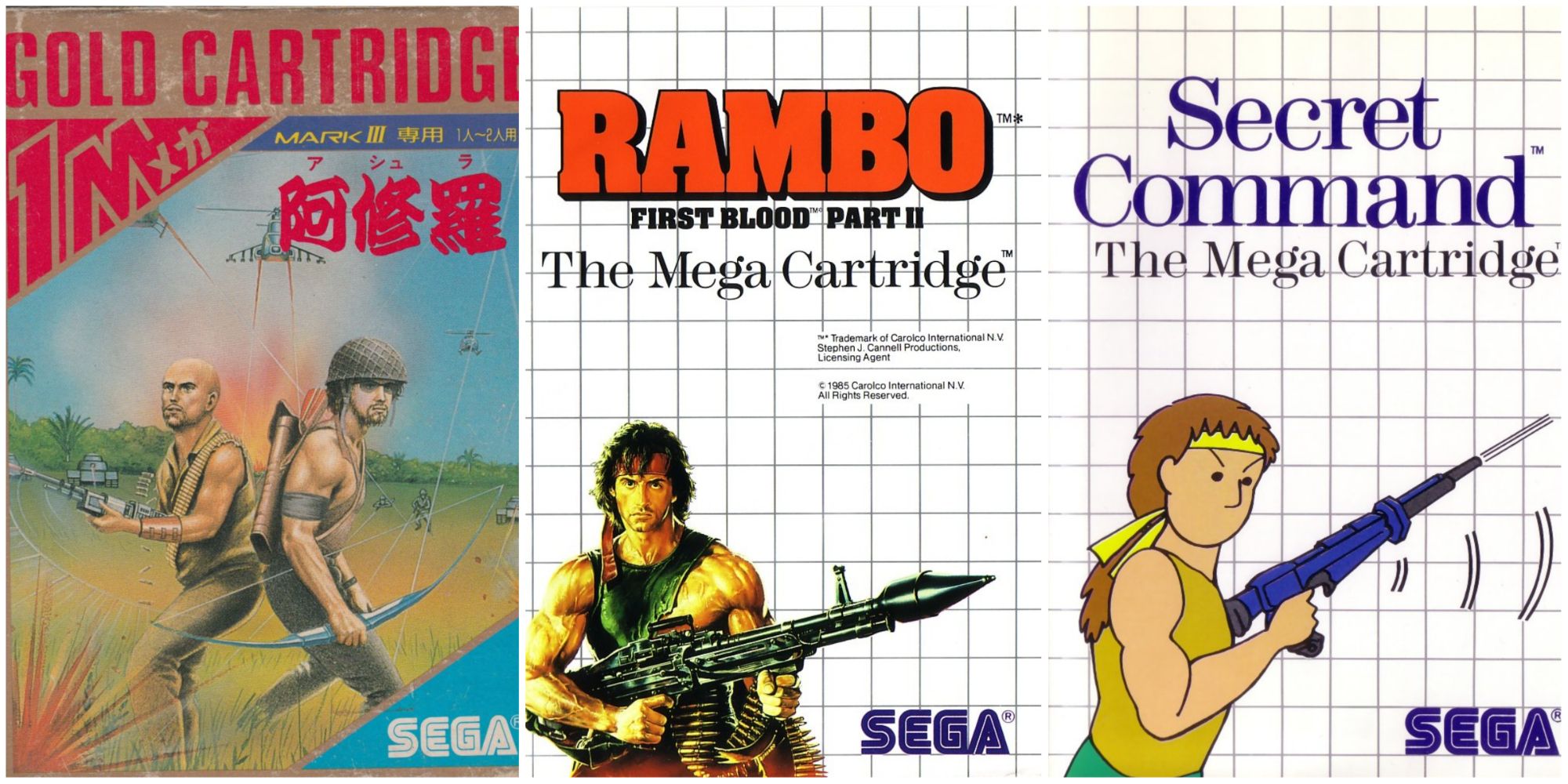 Sega Master System Games With The Best Cover Art
