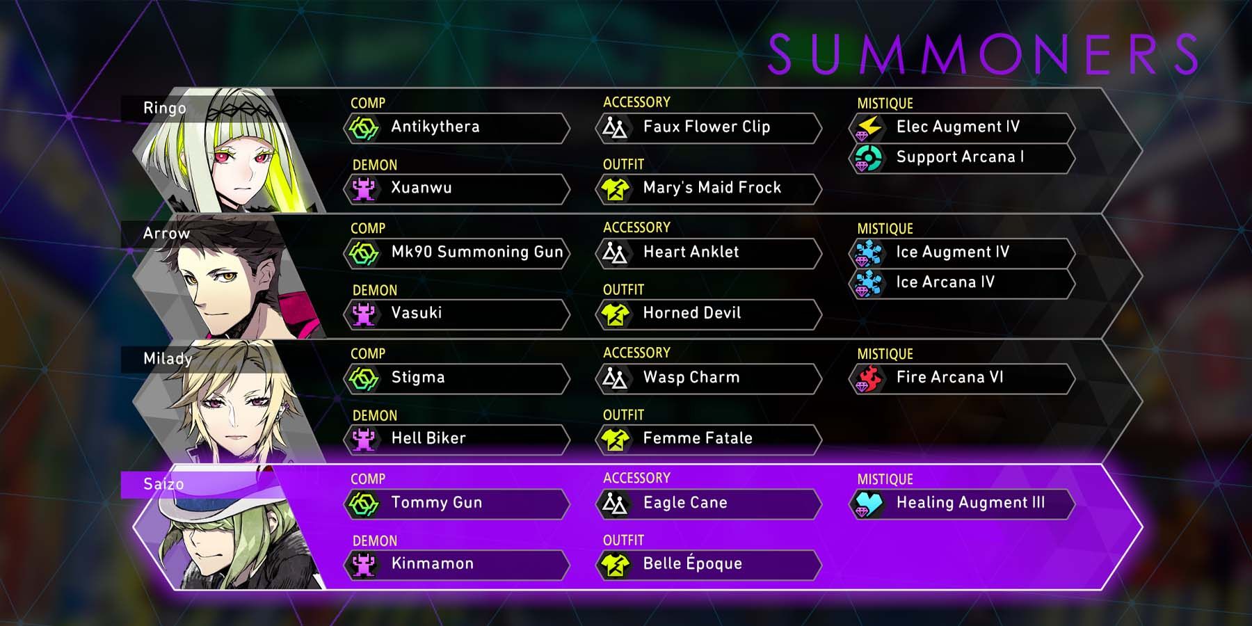 Soul Hackers 2: How To Upgrade Weapons And Special Effects