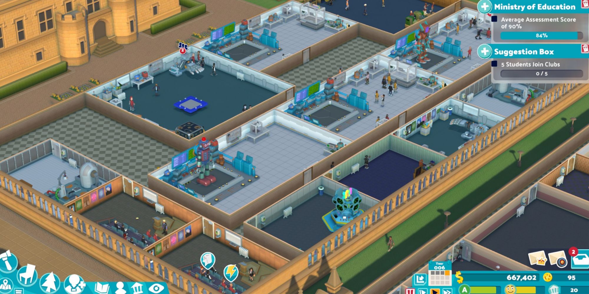 Two Point Campus: How To Get Three Stars On Mitton University