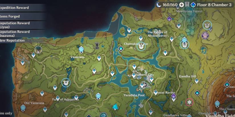 Genshin Impact: Every Stone Pillar Seal Location In Sumeru (Legends of ...