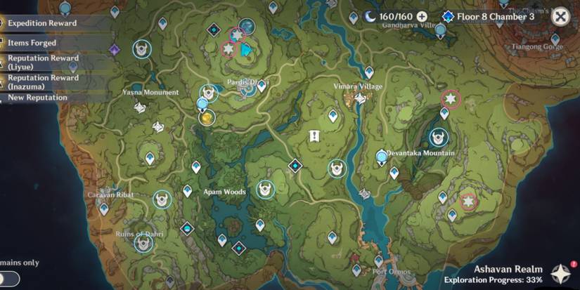 Genshin Impact: Every Stone Pillar Seal Location In Sumeru (Legends of ...