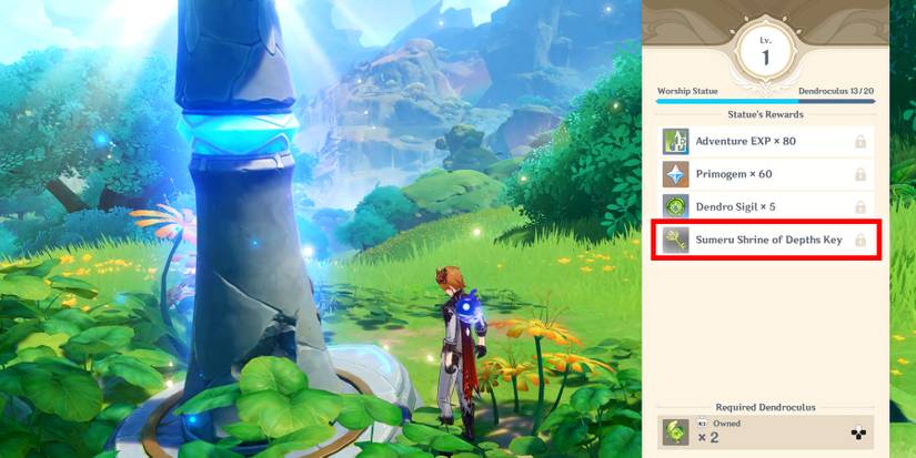 Genshin Impact: How To Unlock The Tree Of Dreams & Use Dendro Sigils