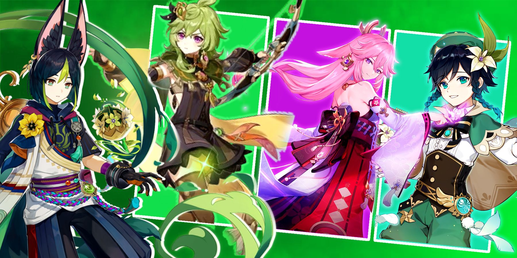 Best Team Members For Tighnari - Genshin Impact