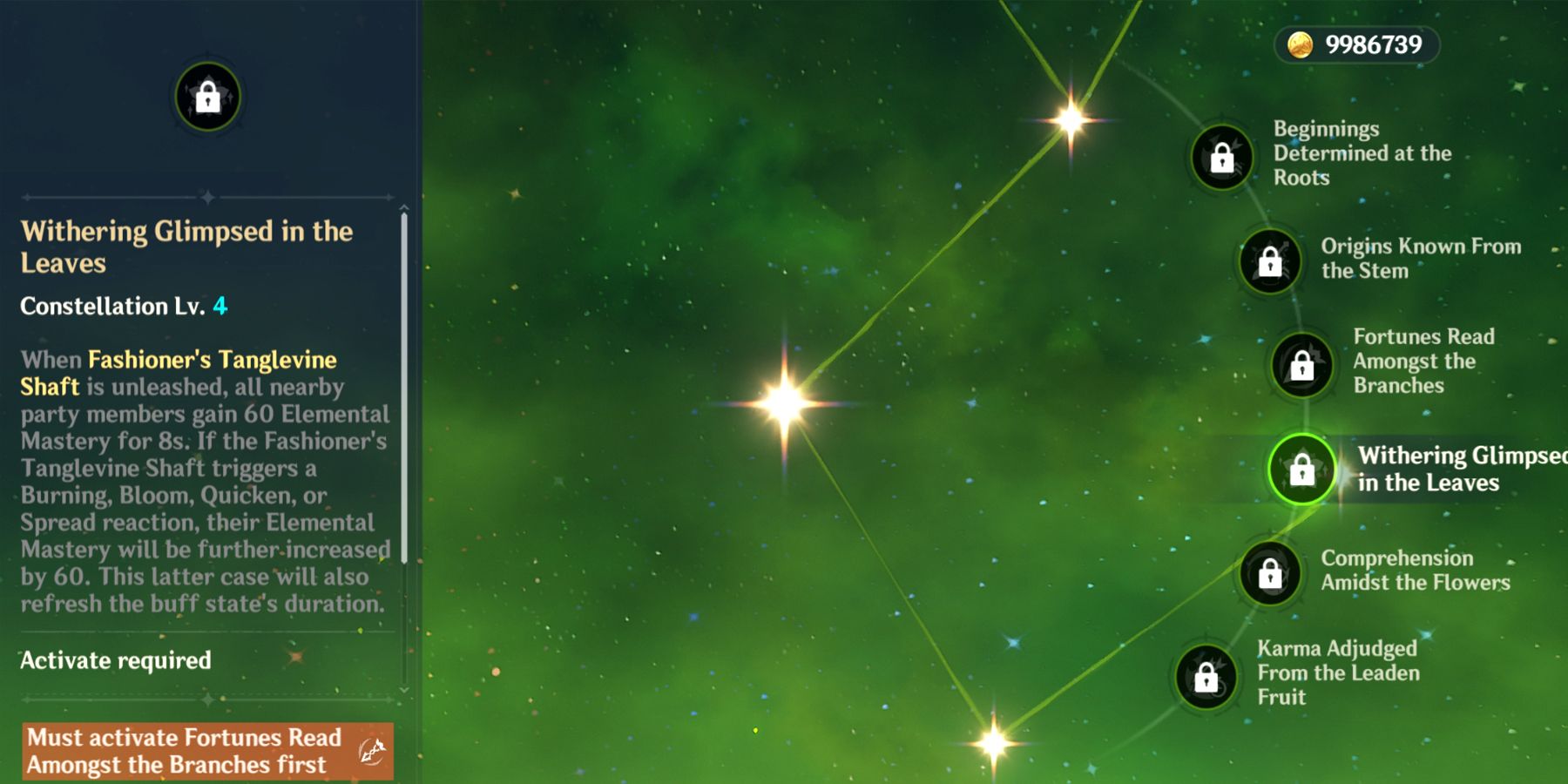 Genshin Impact: A Complete Guide To Tighnari's Constellations