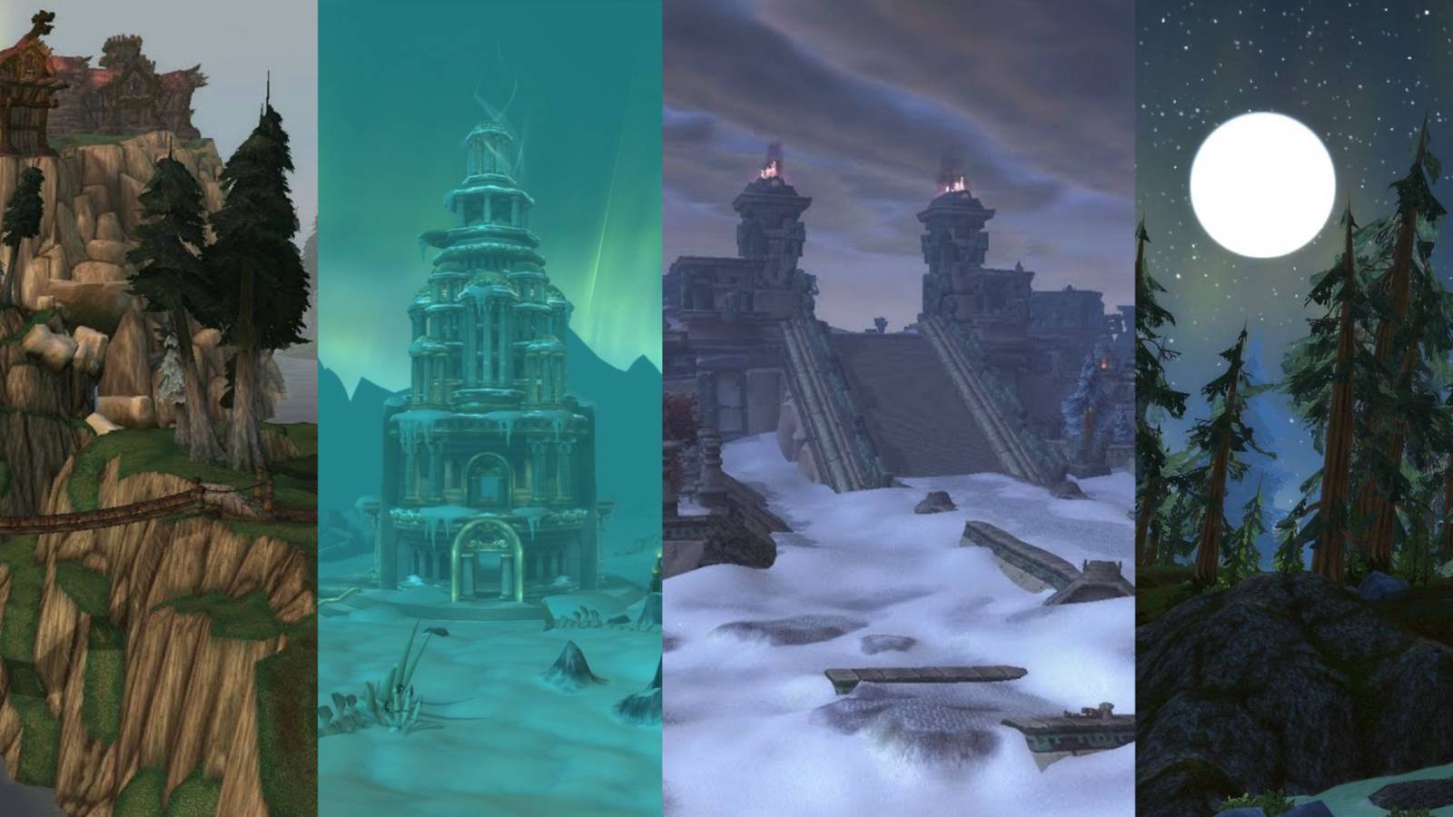 Classic WoW: Northrend Zones By Level