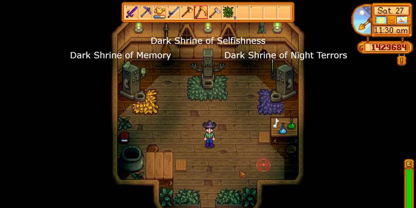 Stardew Valley: A Guide To The Wizard's Tower And Shrines