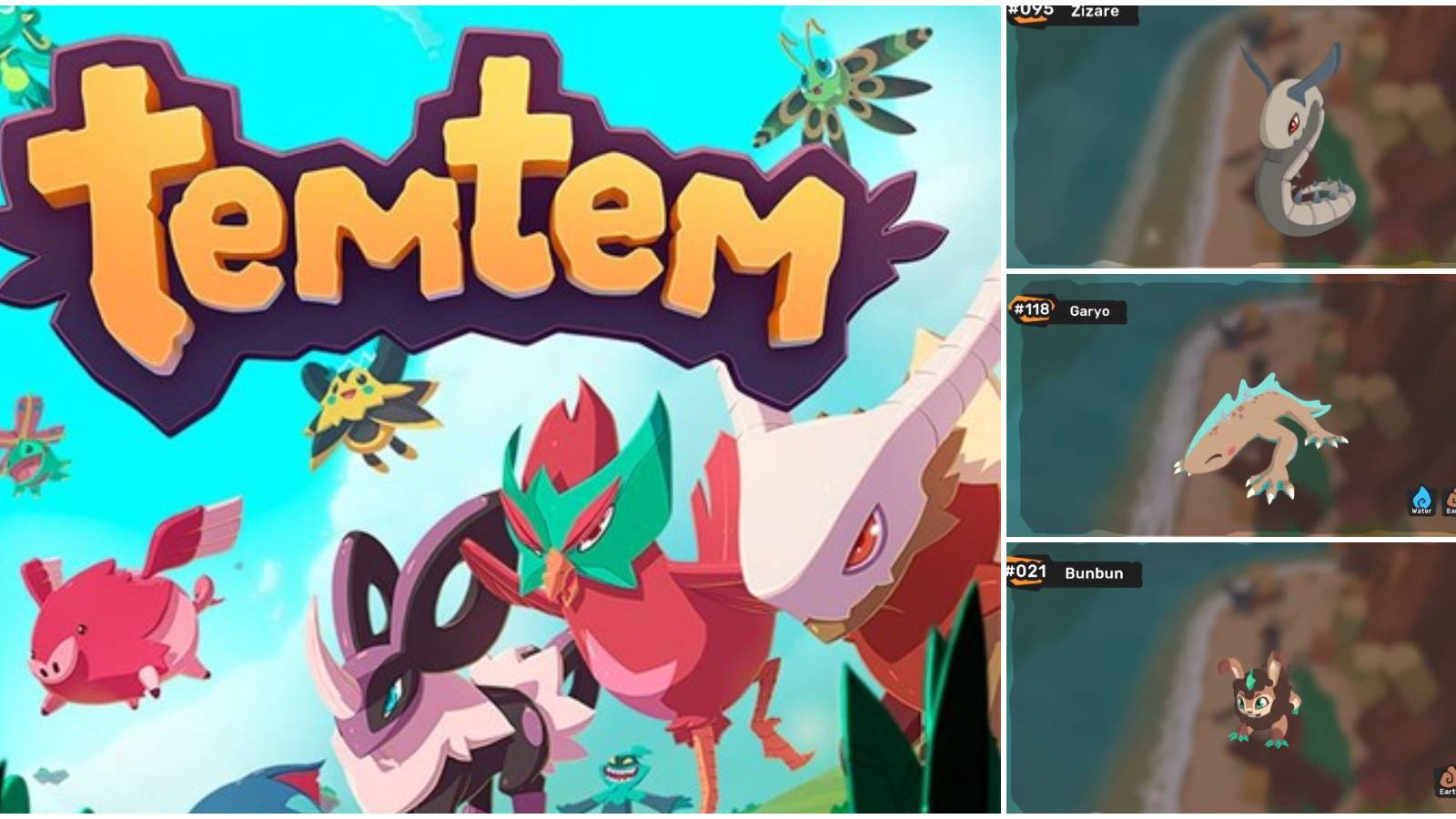 Best Earth Type Temtem (& Where To Catch Them)