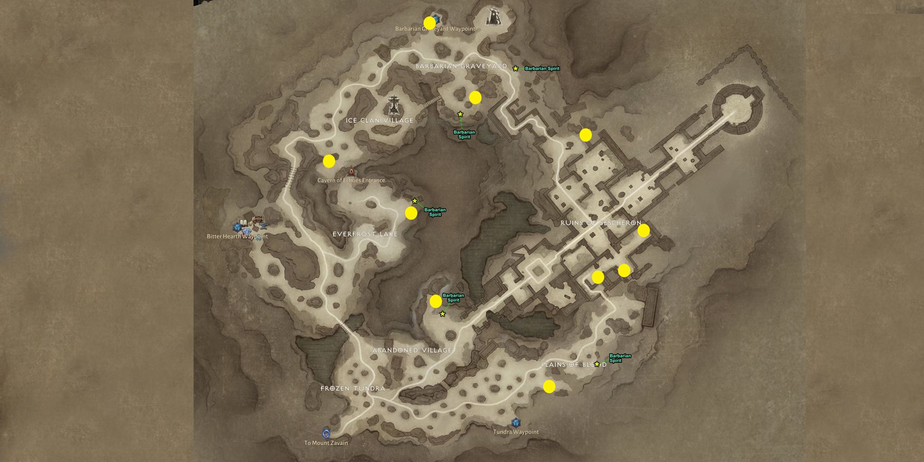 Diablo Immortal: Hidden Lair Locations