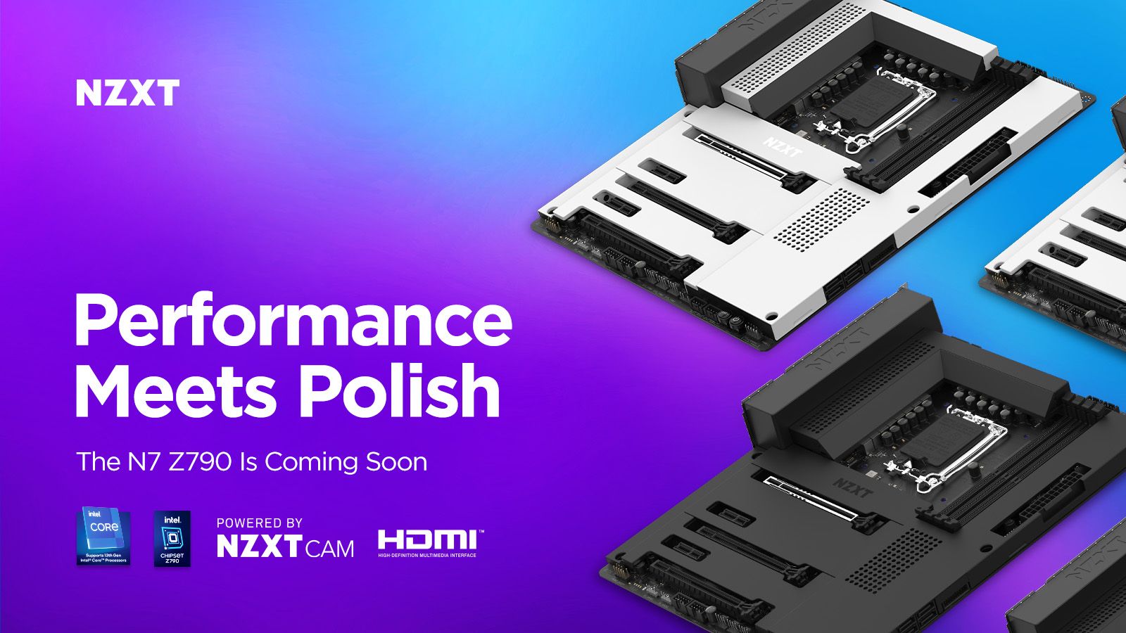 NZXT Announces N7 Z790 ATX Motherboards NZXT Announces N7 Z790 ATX Motherboards