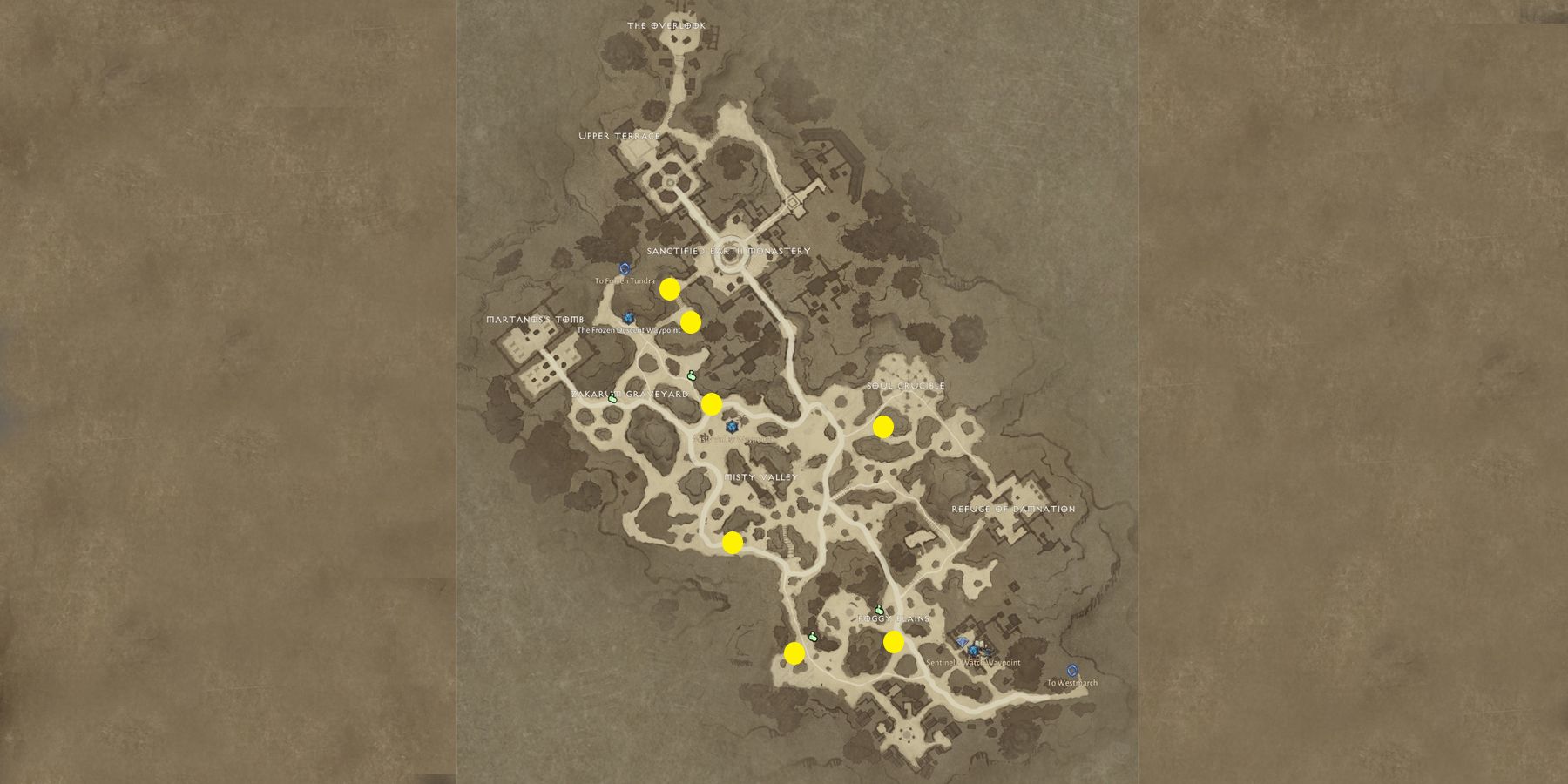 Diablo Immortal: Hidden Lair Locations