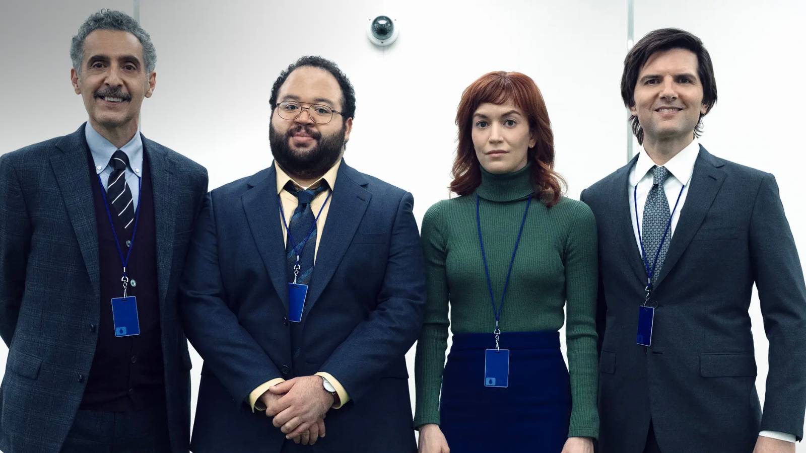 Severance's Adam Scott And Britt Lower Talk Playing Two Separate Roles